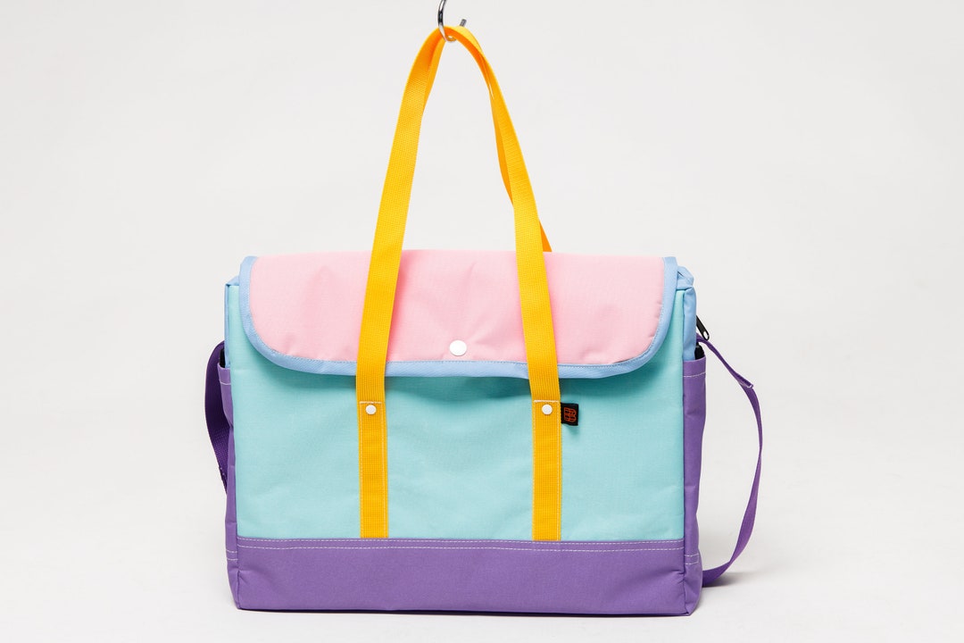 Pastel Wetless Waterproof Briefcase, Crossbody Professional Bag, Black ...