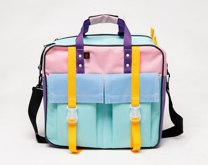 Roller Skate Bag, Weekend Bag, Carry on Luggage, Large Bag, 80s, 90s ...