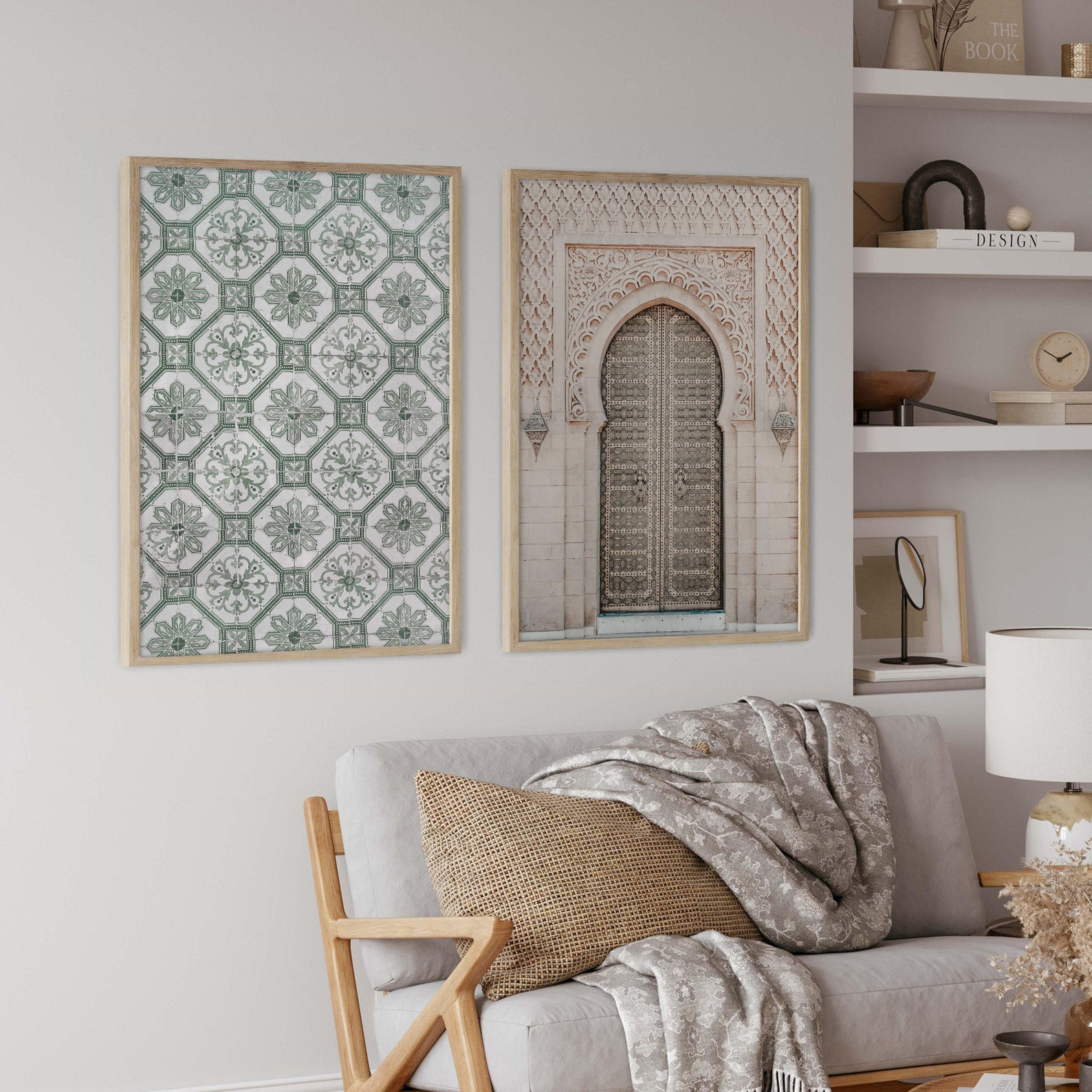 Morocco Print Gallery Wall Set of 6 Islamic Wall Art Mosaic - Etsy