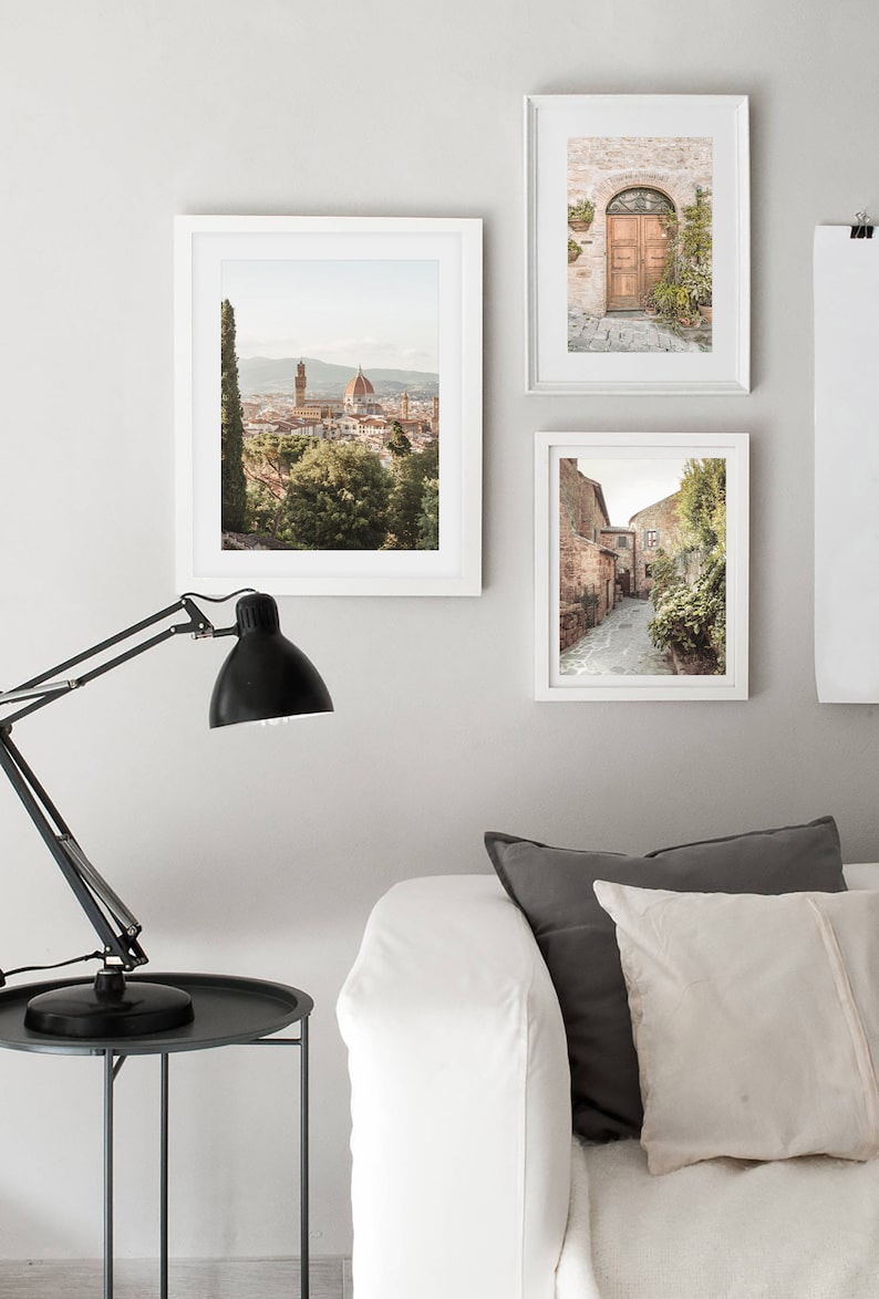 Florence Wall Art Italy Travel Poster Florence Architecture - Etsy