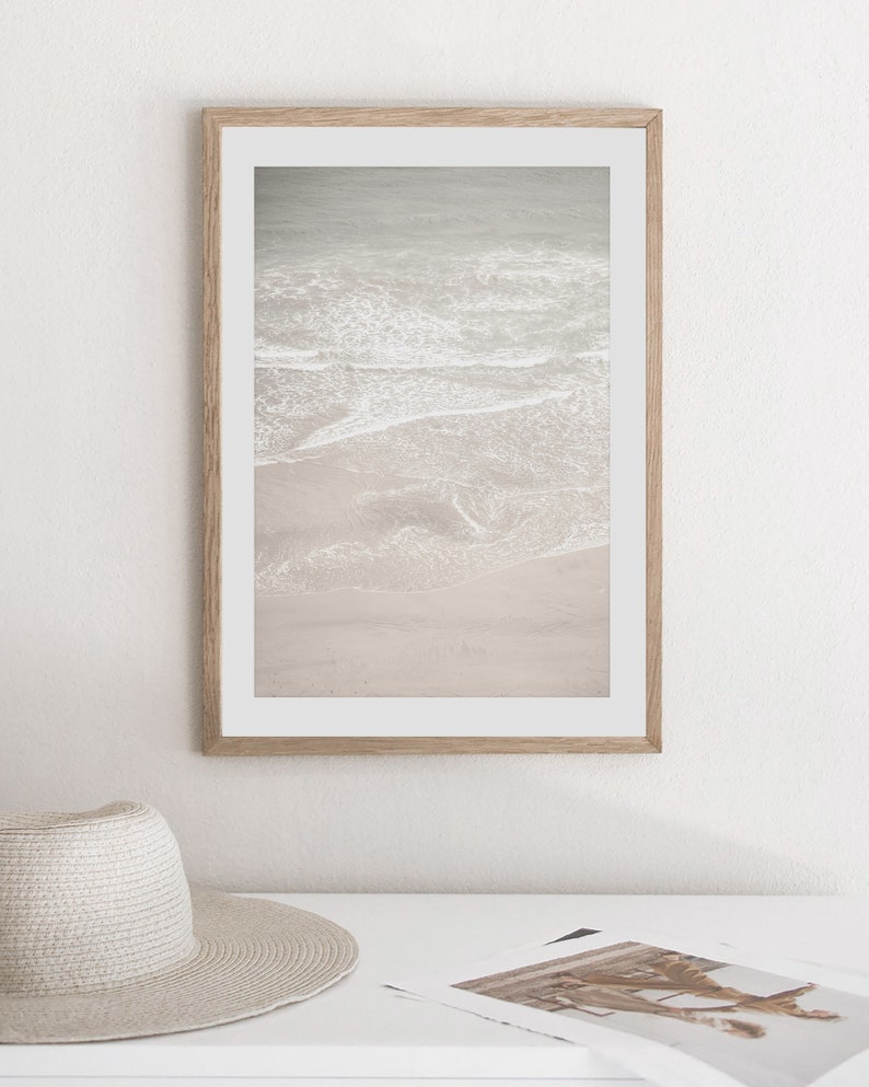 Neutral Print Set, Set of 6 Prints, Minimalist Gallery Wall ...