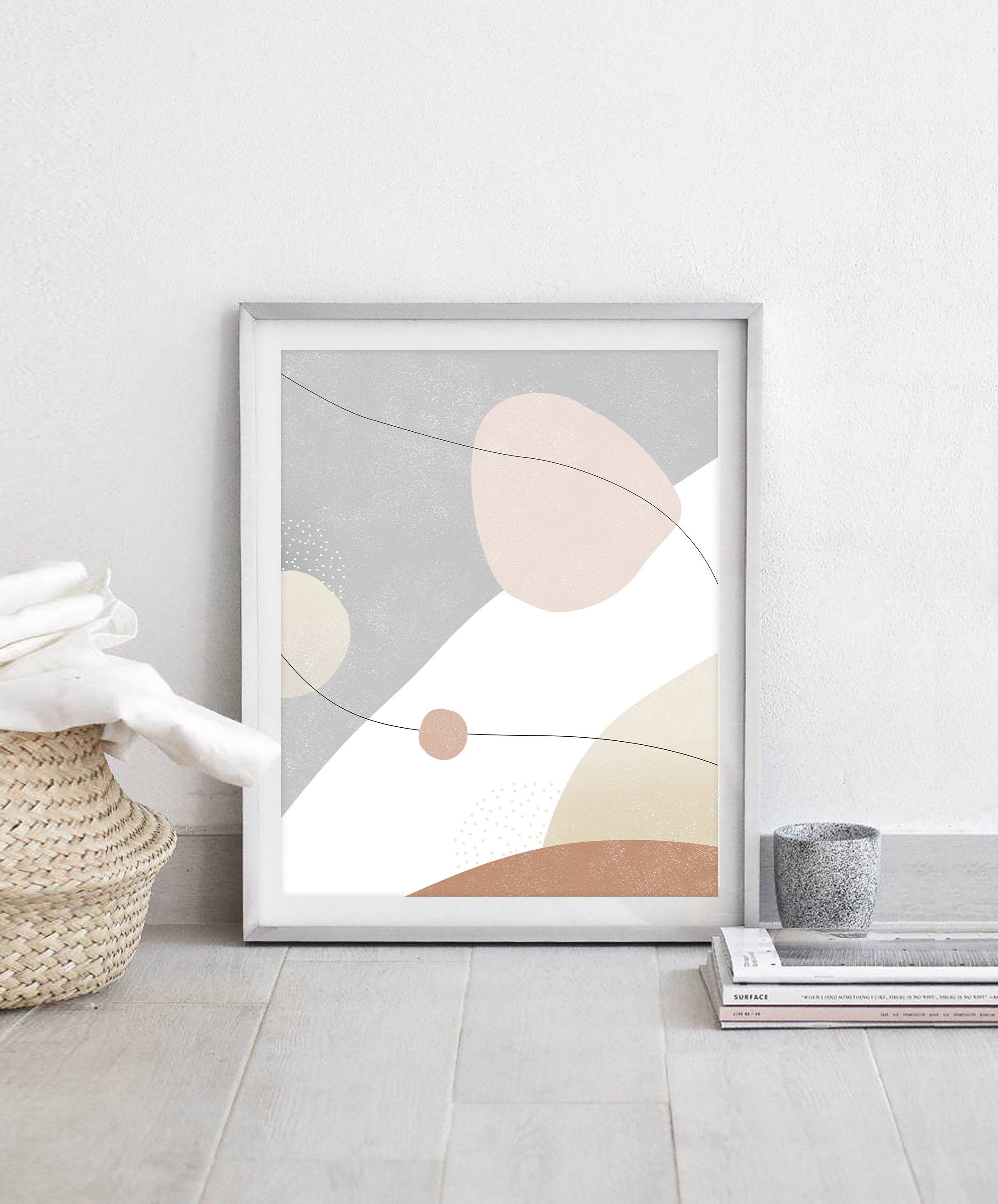 Kids Abstract Wall Art Abstract Nursery Prints Colorful Kids - Etsy