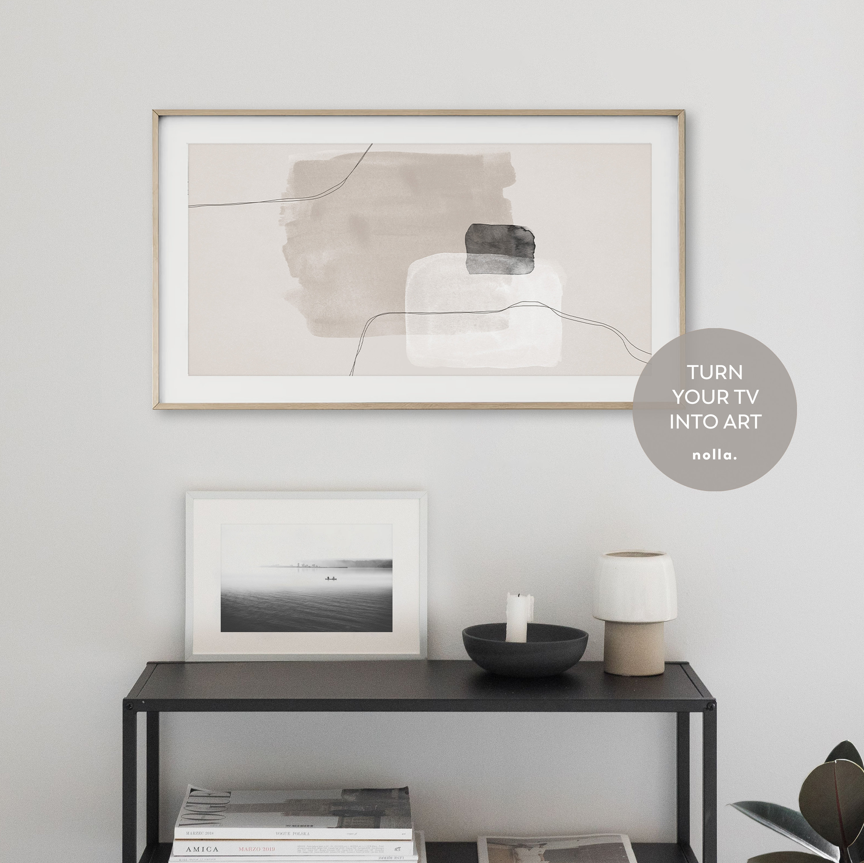 Samsung Frame TV Abstract Artwork Abstract Digital Art Art | Etsy