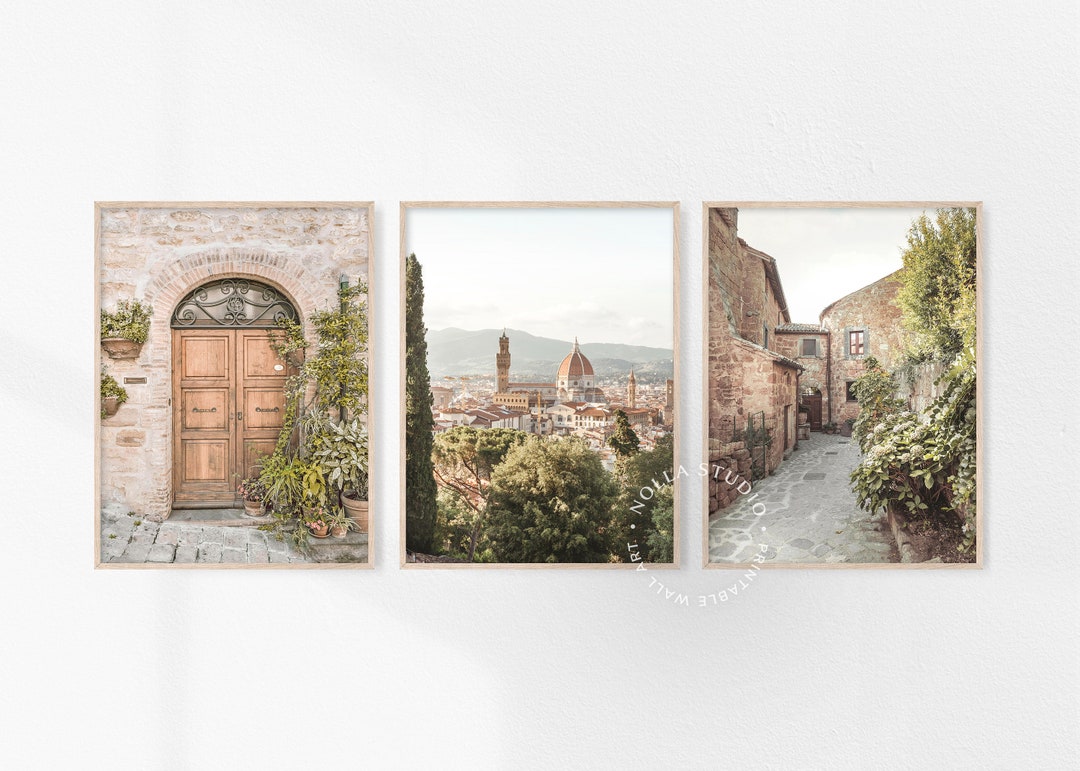 Florence Wall Art Italy Travel Poster Florence Architecture - Etsy