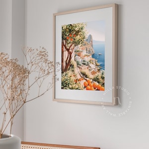 Capri Italy Print, Amalfi Coast Printable, Italy Wall Art ...
