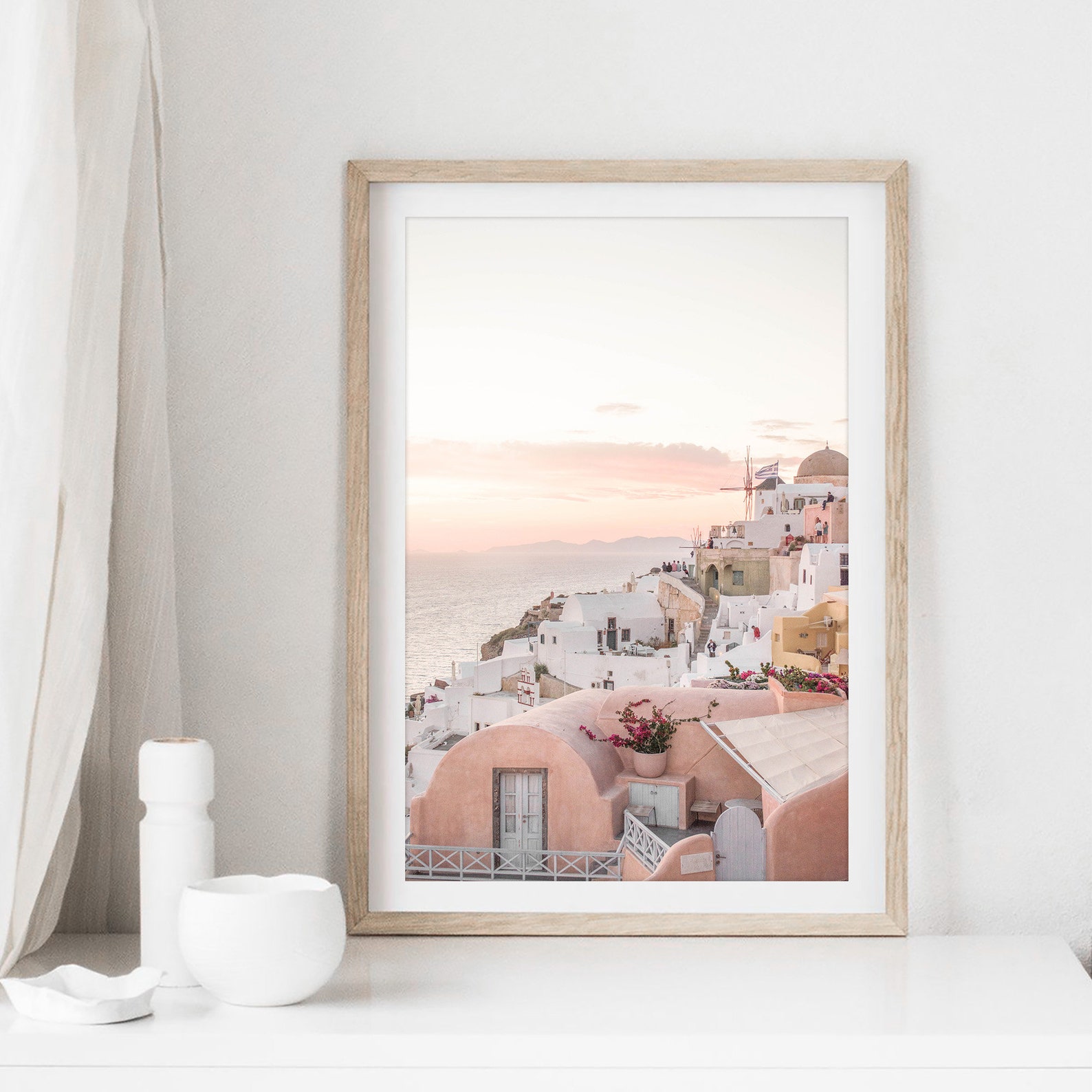 Greece Print Santorini Print Mediterranean Wall Art - Etsy