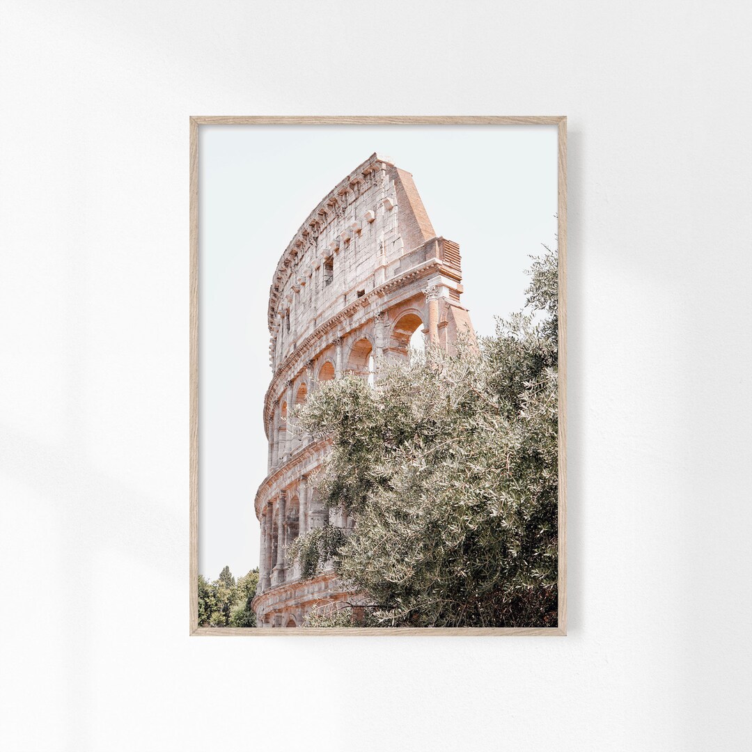 Colosseum Print, Rome Printable Art, Rome Photography, Italy Travel ...