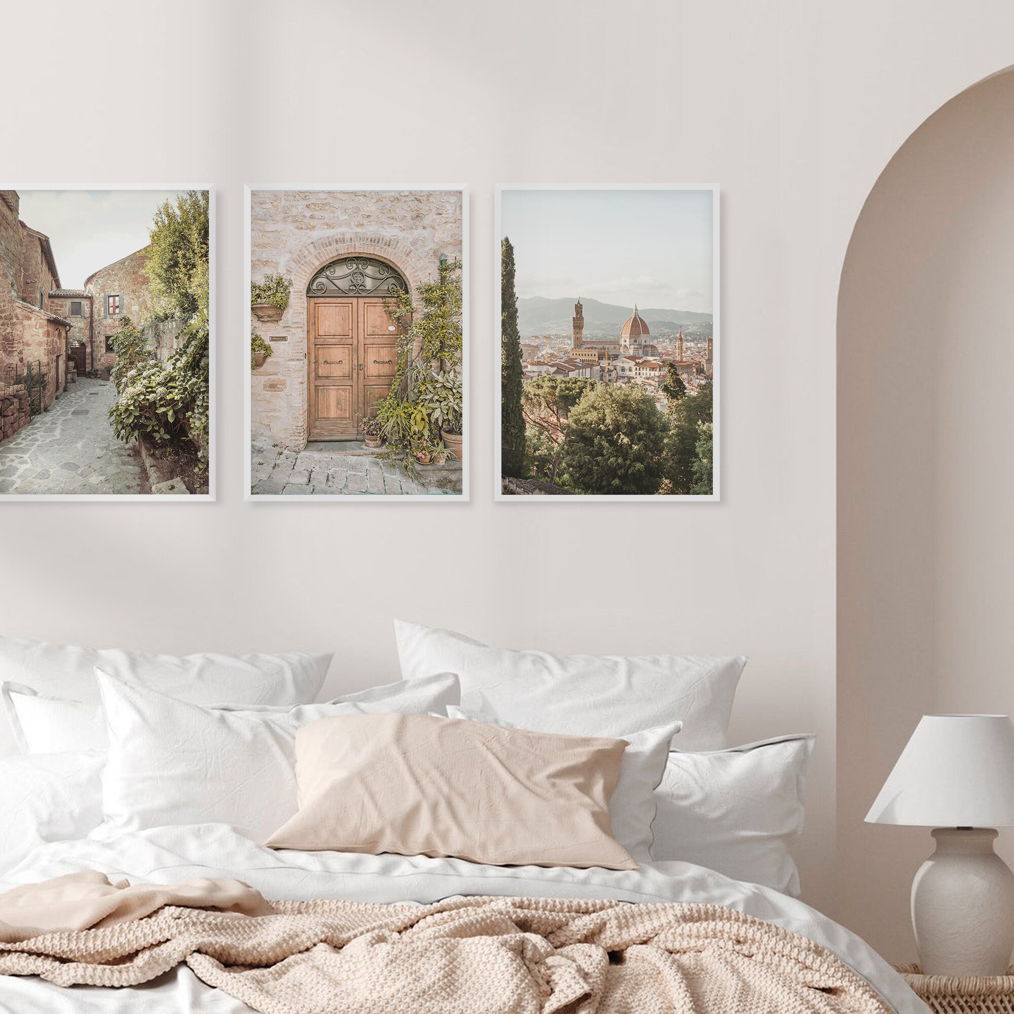 Florence Wall Art Italy Travel Poster Florence Architecture | Etsy