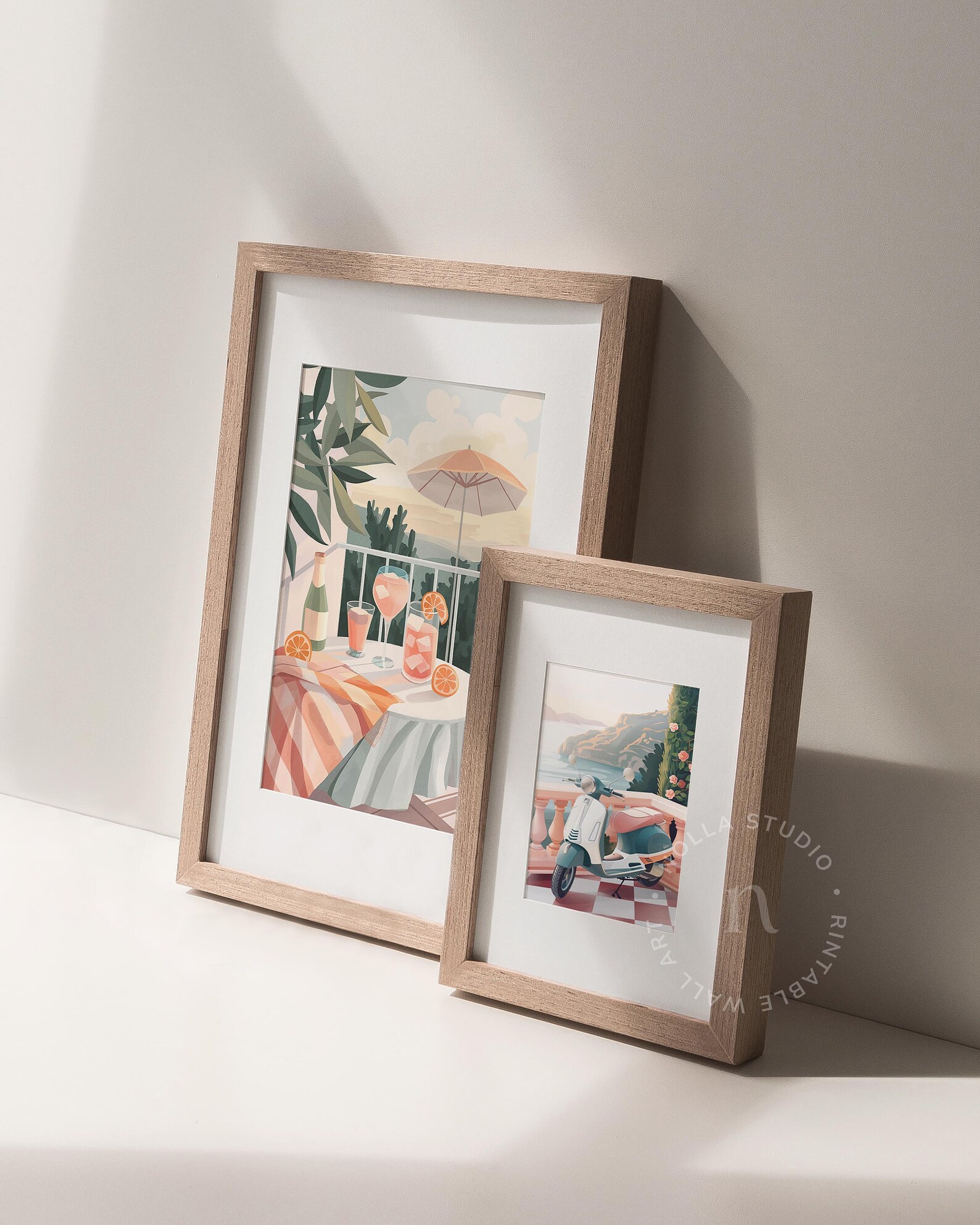 Italy Prints Set of 6, Positano Amalfi Coastal Poster, Mediterranean ...