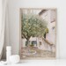 Olive Tree Print, Italian Wall Art, Mediterranean Decor, Italian ...