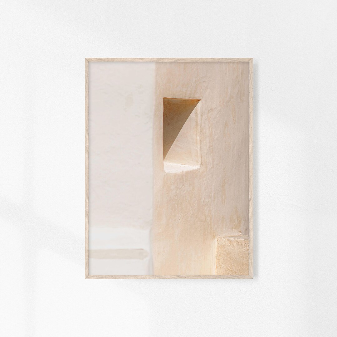 Neutral Print Street Window, Minimal Neutral Prints, Printable ...