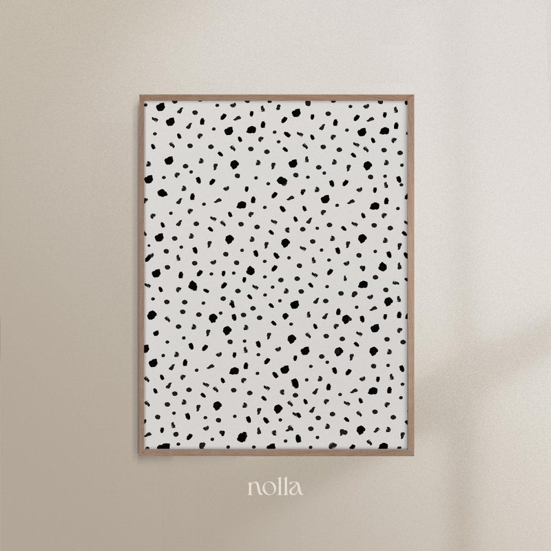Abstract Dot Painting Art - Etsy
