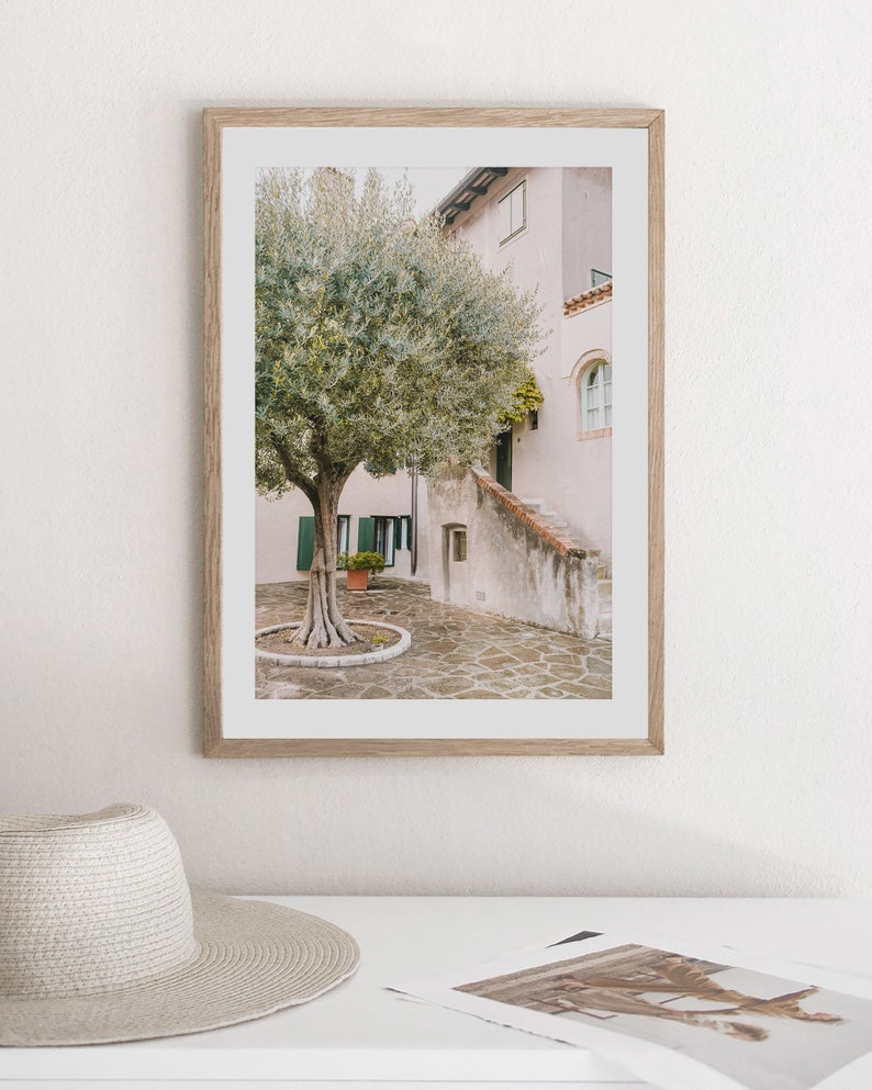 Olive Tree Print Italian Wall Art Mediterranean Decor - Etsy