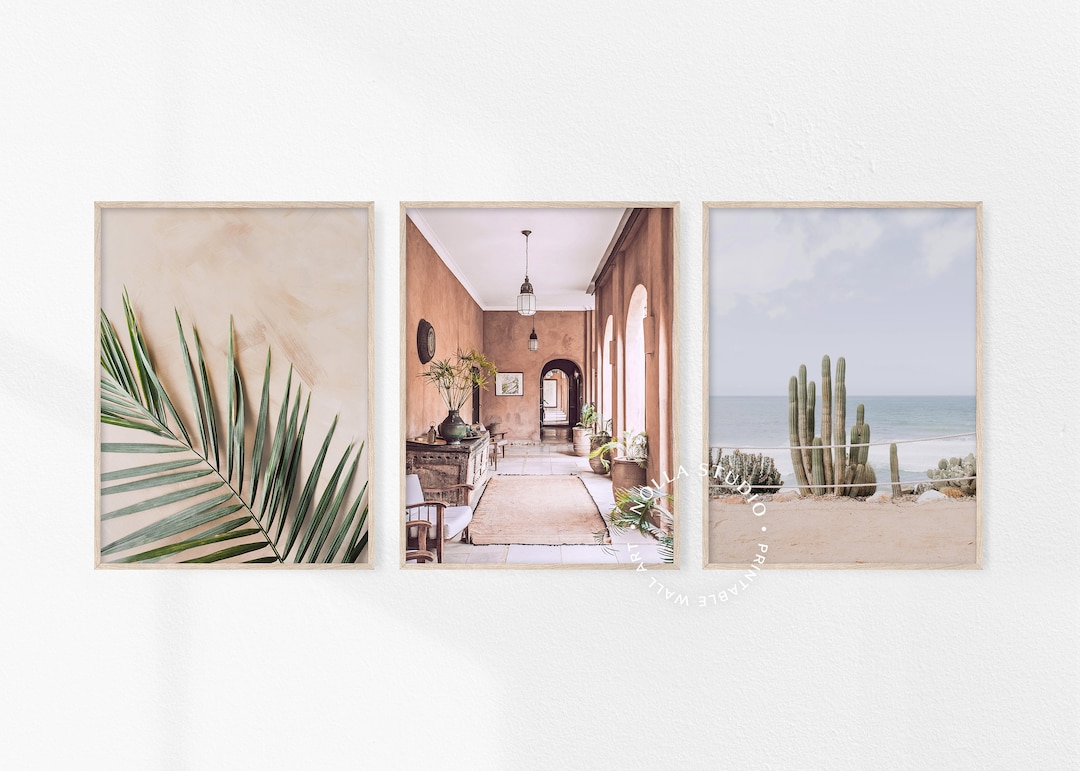 Morocco Print, Gallery Wall Set of 3, Islamic Wall Art, Boho Wall Art ...