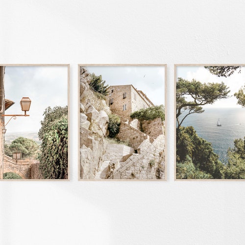 Italian Countryside Set of 6 Prints Italy Tuscany - Etsy