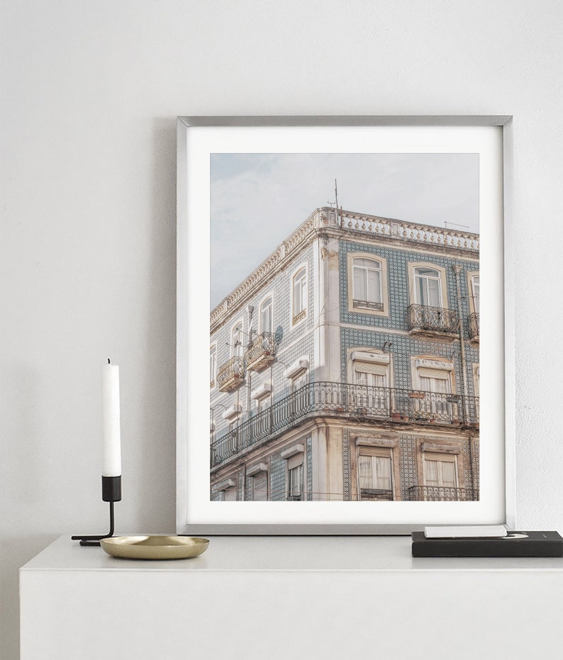 Portugal Print Lisbon Wall Art Portugal Travel Poster City - Etsy