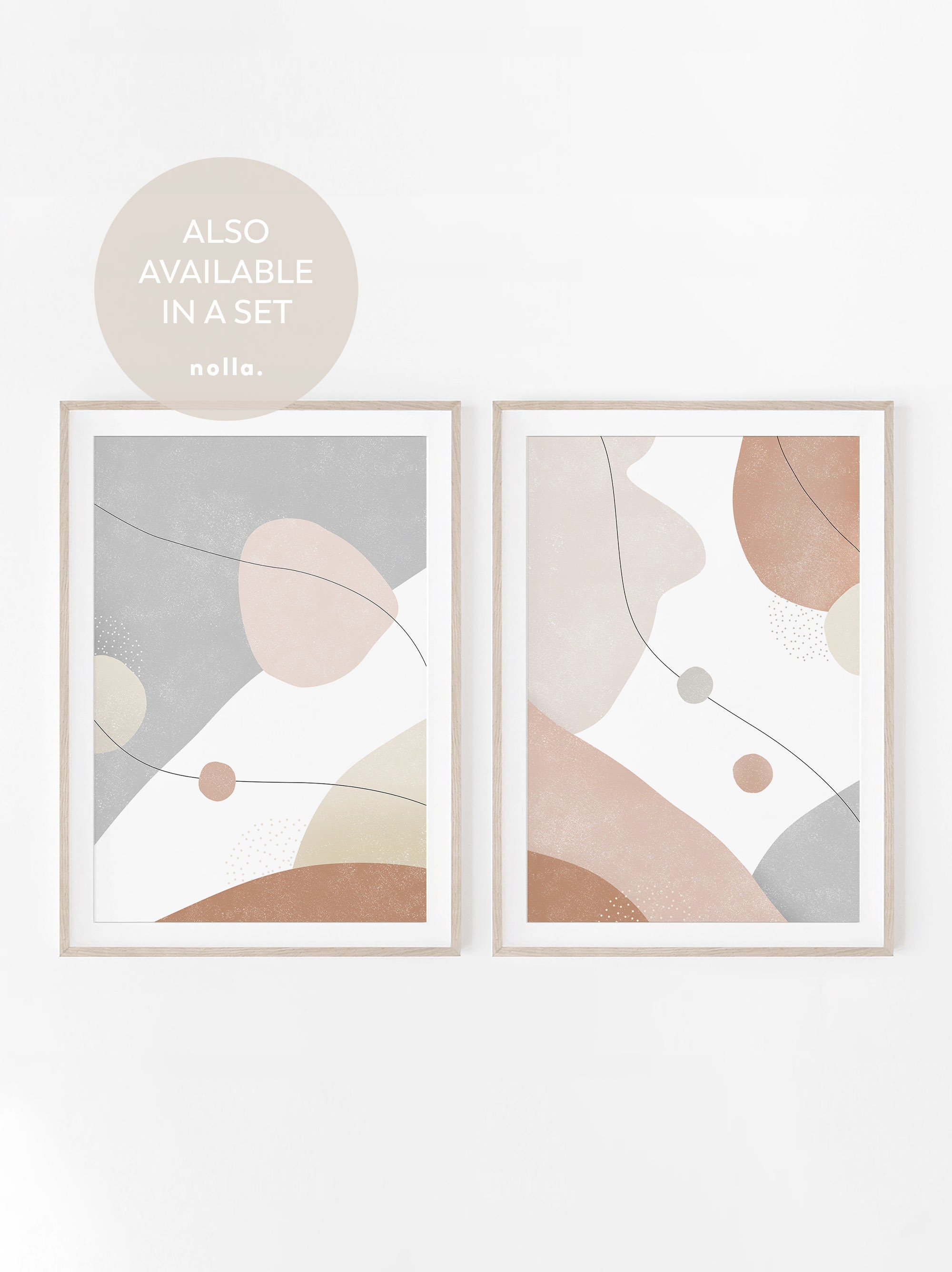 Kids Abstract Wall Art Abstract Nursery Prints Colorful Kids | Etsy