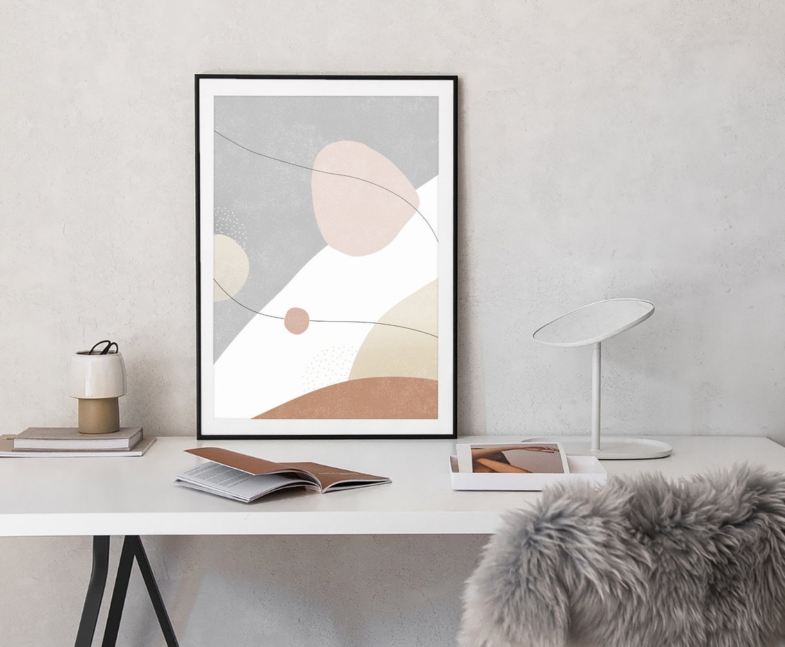 Kids Abstract Wall Art Abstract Nursery Prints Colorful Kids | Etsy