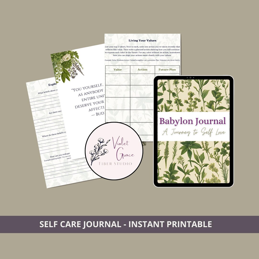 The Ultimate Self Care Journal Kit: 35 Pages of Mindfulness, Creativity ...