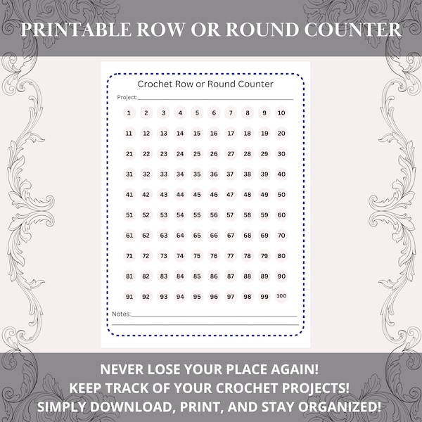 Row Counter - Etsy UK