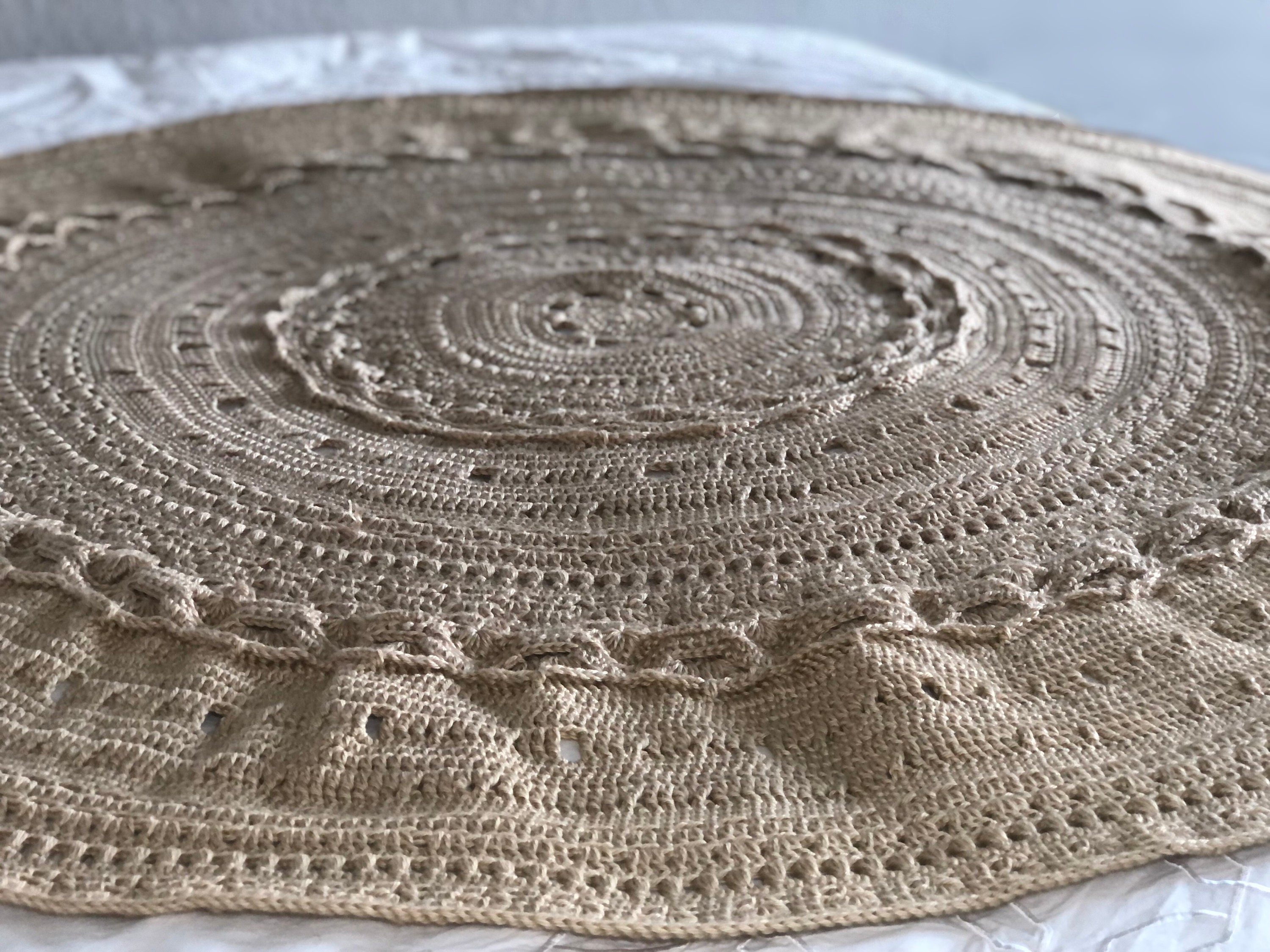 Crochet Pattern, Round Cozy Blanket for Self-love Practice (babylon ...