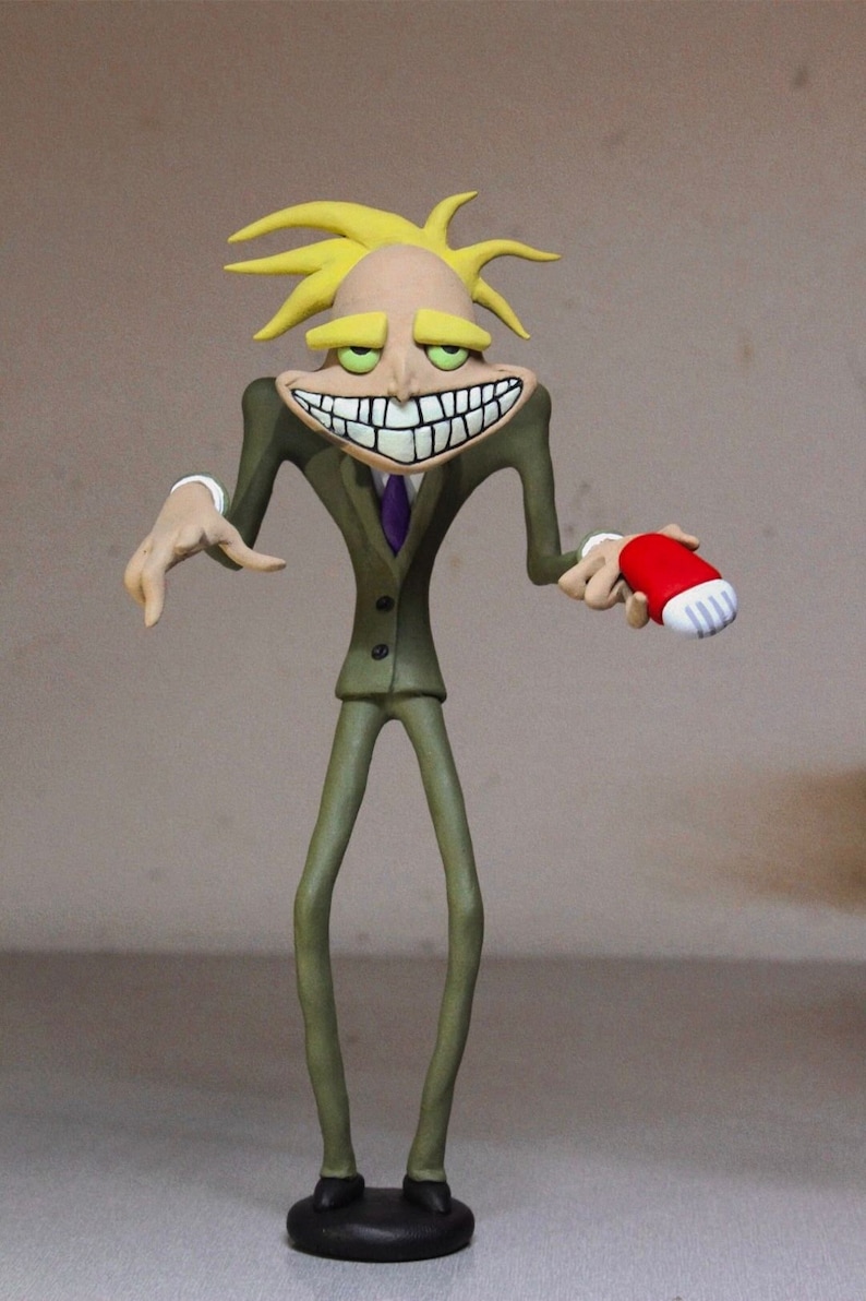 Fred Courage the Cowardly Dog Figure - Etsy