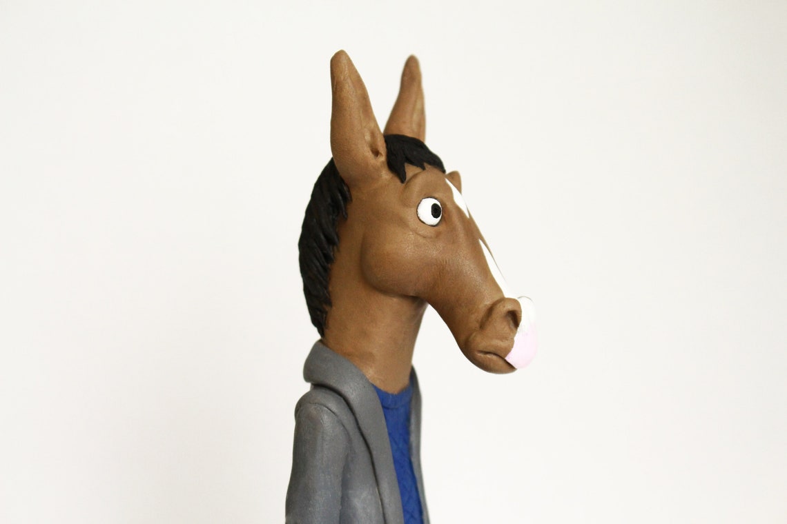 Figure Inspired in Bojack Horseman, Figure, Art Toy, Collection, Movie ...