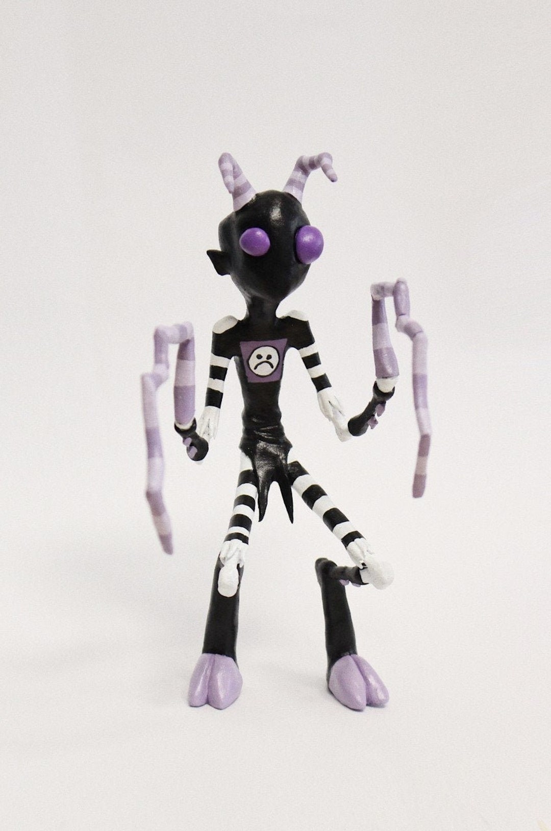 Figure Inspired in Nightmare Nny, Figure Inspired in Invader Zim - Etsy