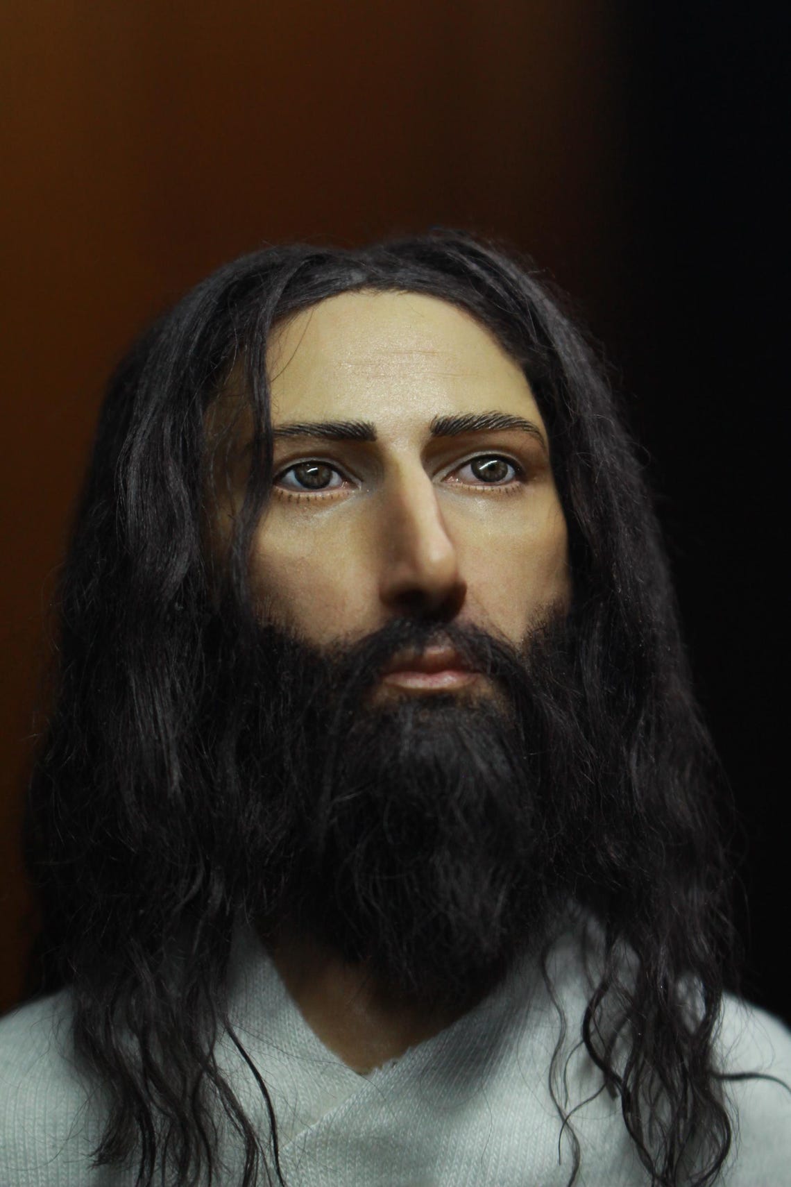 Jesus Christ Realistic Figure and Crown of Thorns - Etsy