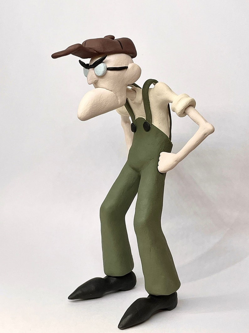 Eustace Bagge Figure From Courage the Cowardly Dog - Etsy