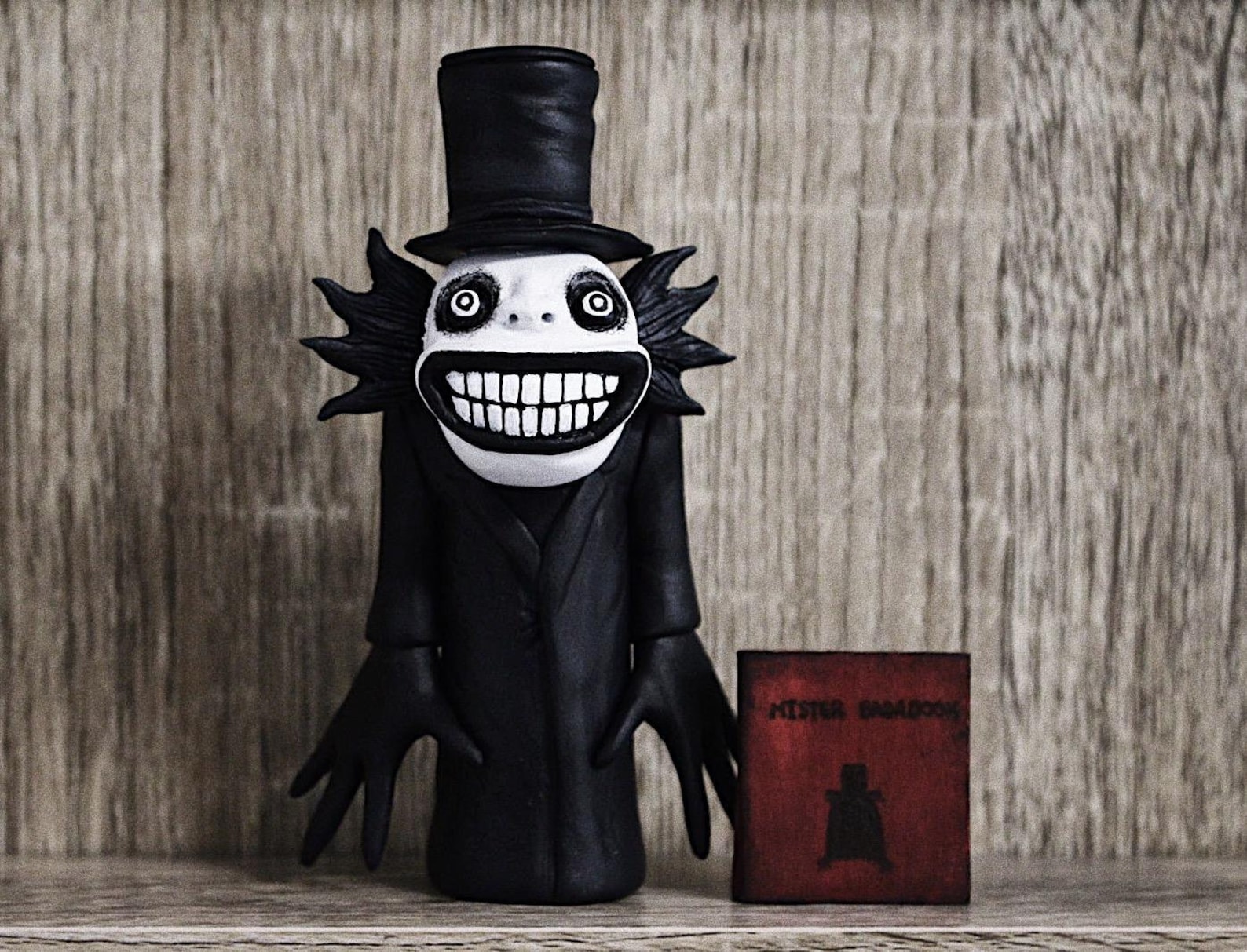 Figure Inspired in the Babadook Horror Gift Scary Movie - Etsy
