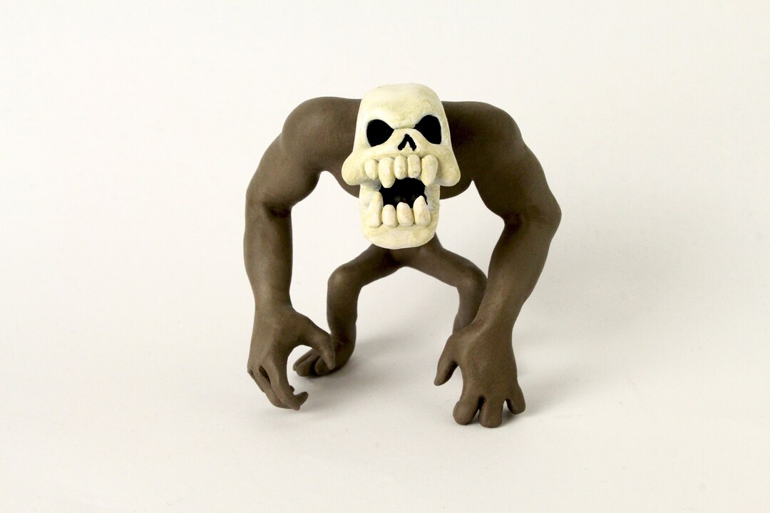 Figure Inspired in SKULLMONKEYS, Figurine, Collection, Gift, Design Toy ...