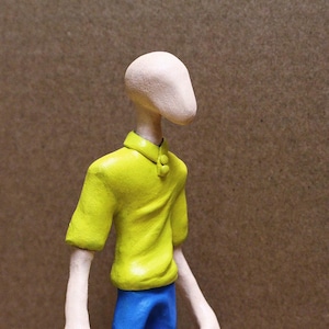 Figure Inspired in SCP 3008, Ikea Man, Scp Figure, Scp Sculpture, Scp ...
