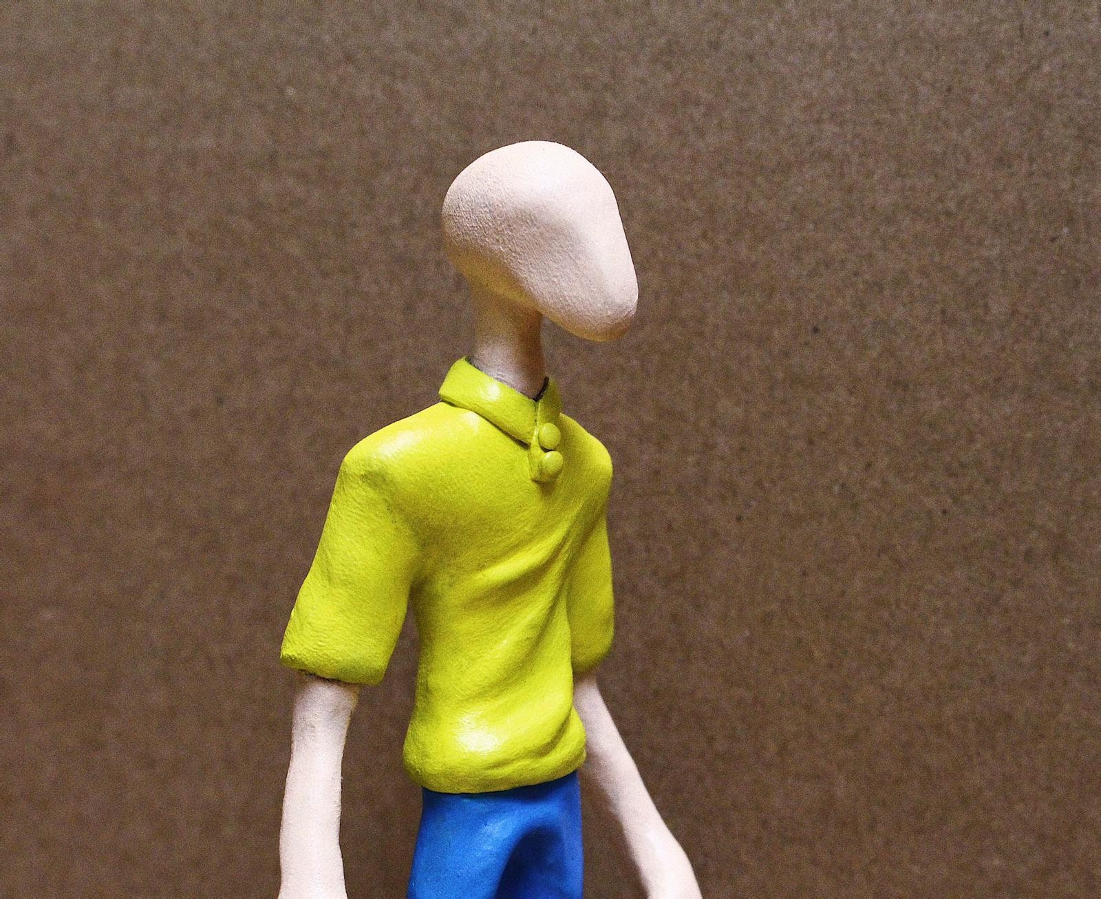 Figure Inspired in SCP 3008, Ikea Man, Scp Figure, Scp Sculpture, Scp ...