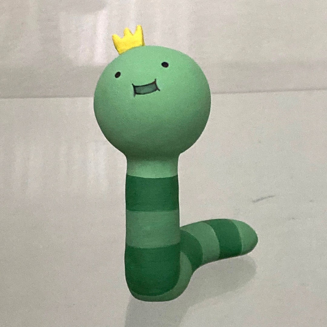King Worm Adventure Time Figure - Etsy