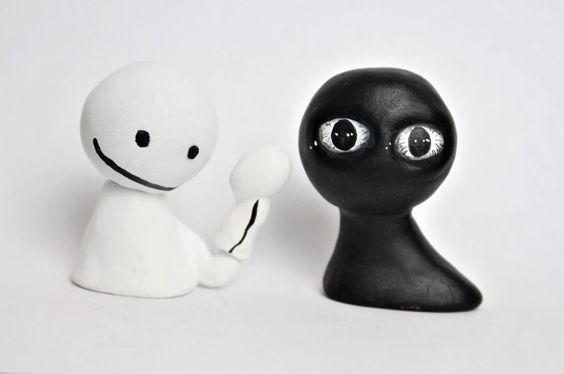 Pack of 4 Bob Inspired Figures Fnf Friday Night Funkin Bob - Etsy