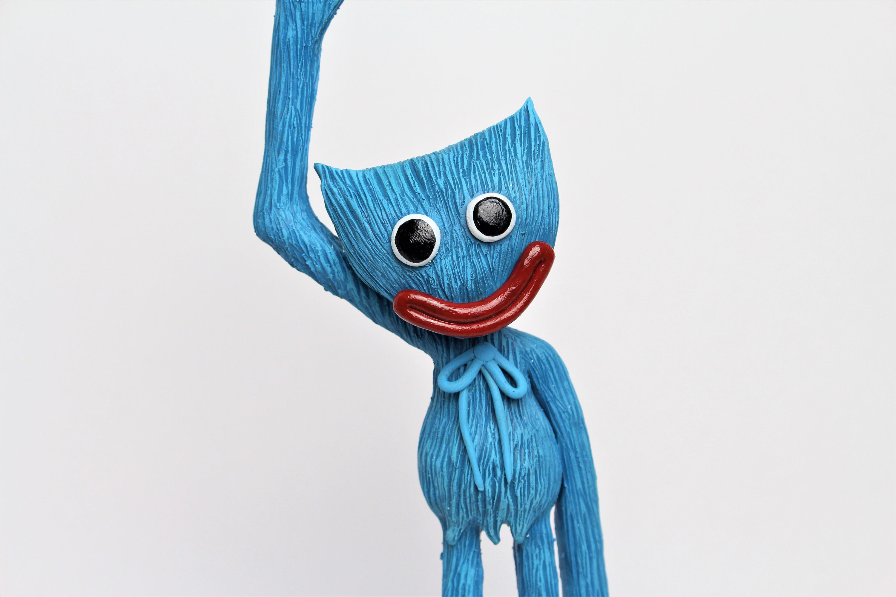Huggy Wuggy From Poppy Playtime Inspired Figure - Etsy