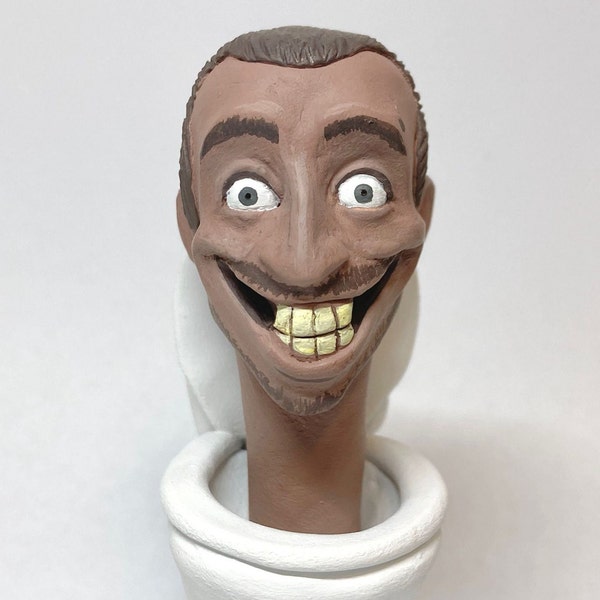 Skibidi Toilet Figure - Etsy UK