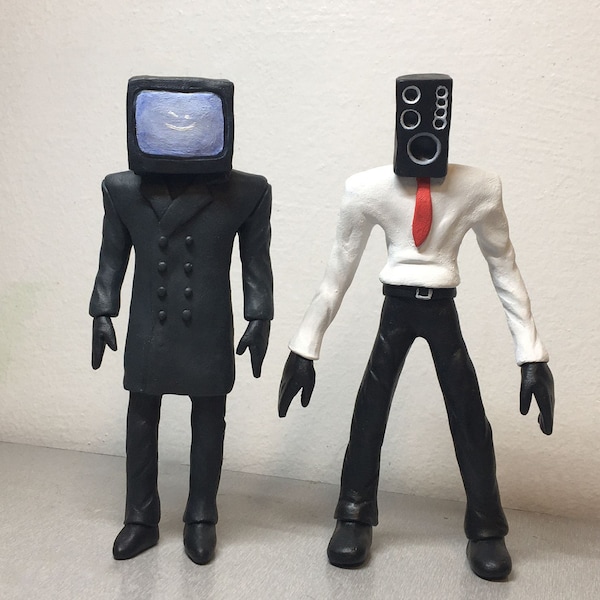 Skibidi Toilet Figure - Etsy