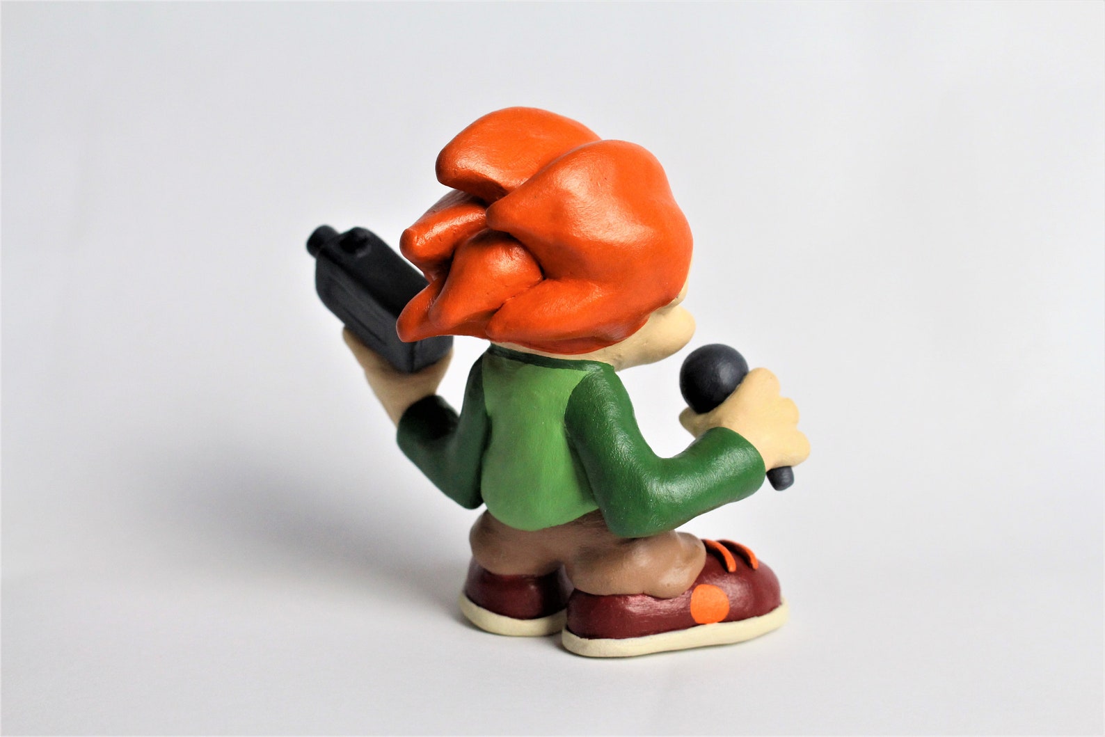 Figure inspired in Pico fnf friday night funkin figurine - Etsy España