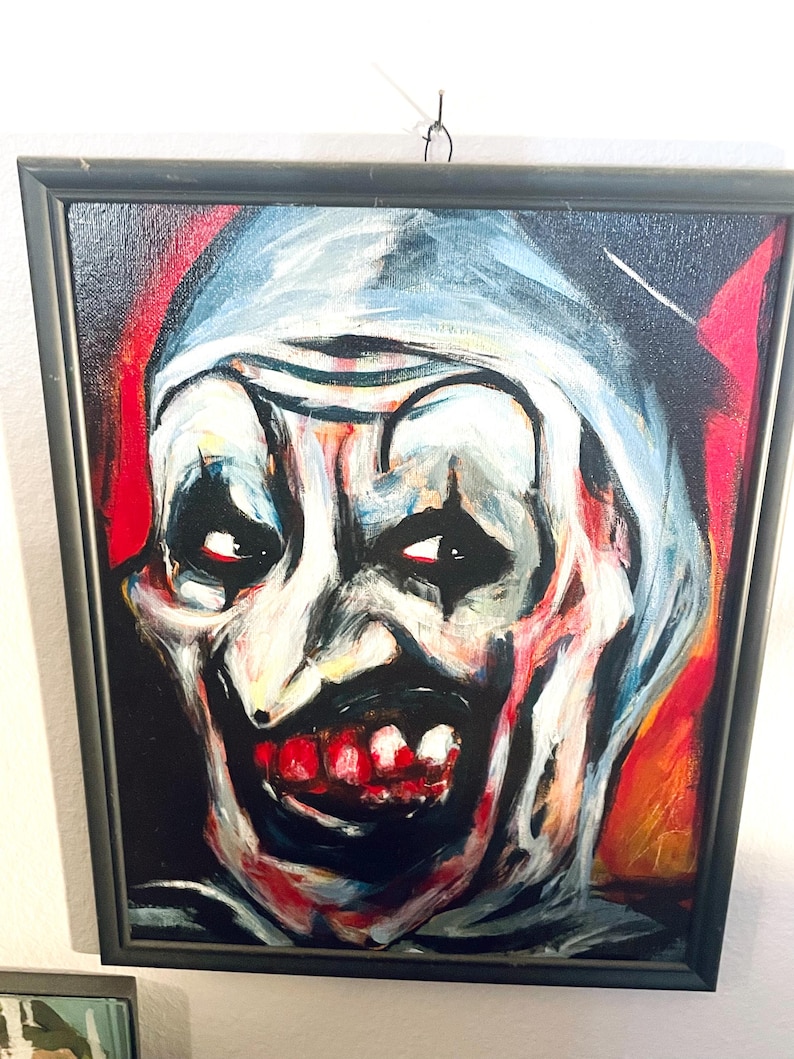 Terrifier Art the Clown Print, Signed Horror Movie Artwork (8x10) - Etsy
