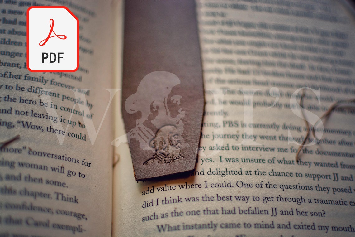 Leather Bookmark Pattern Pdf| Bookmarks | Leather Bookmarks| Bookmarks ...