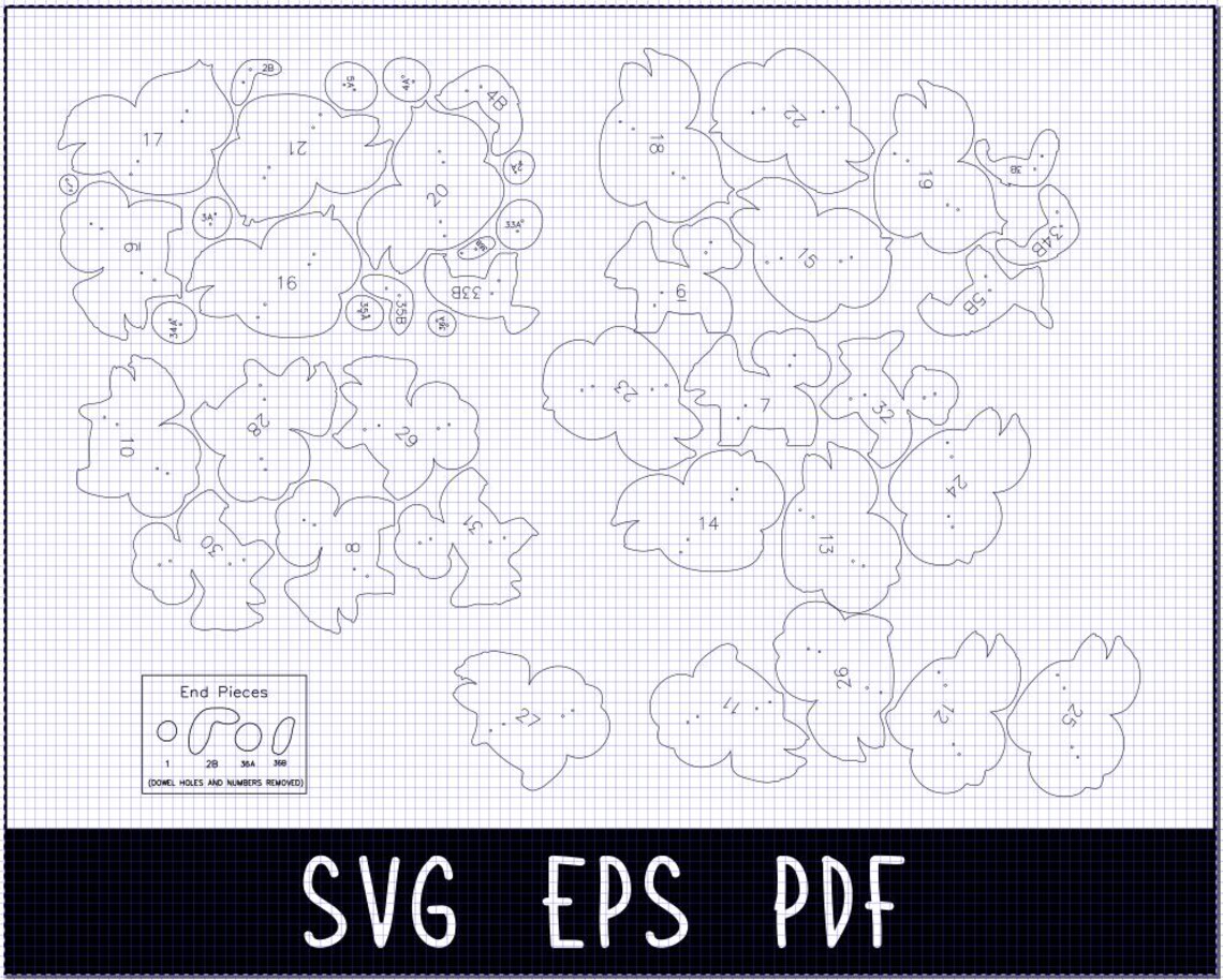 Bulbasaur Pokemon 3D Layered Laser Cut File - Etsy