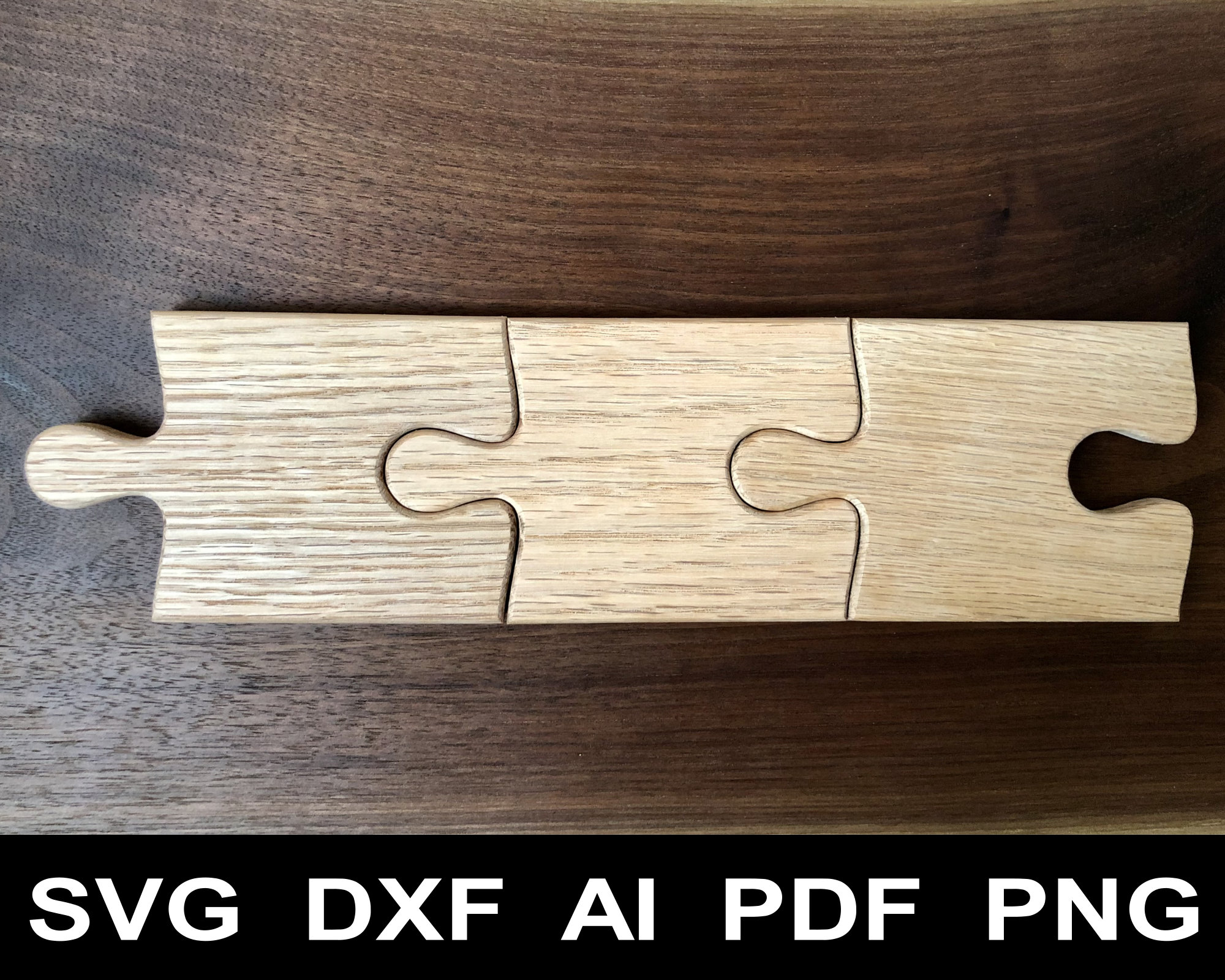 Puzzle Piece Charcuterie Board SVG Template: Connectable Woodworking ...