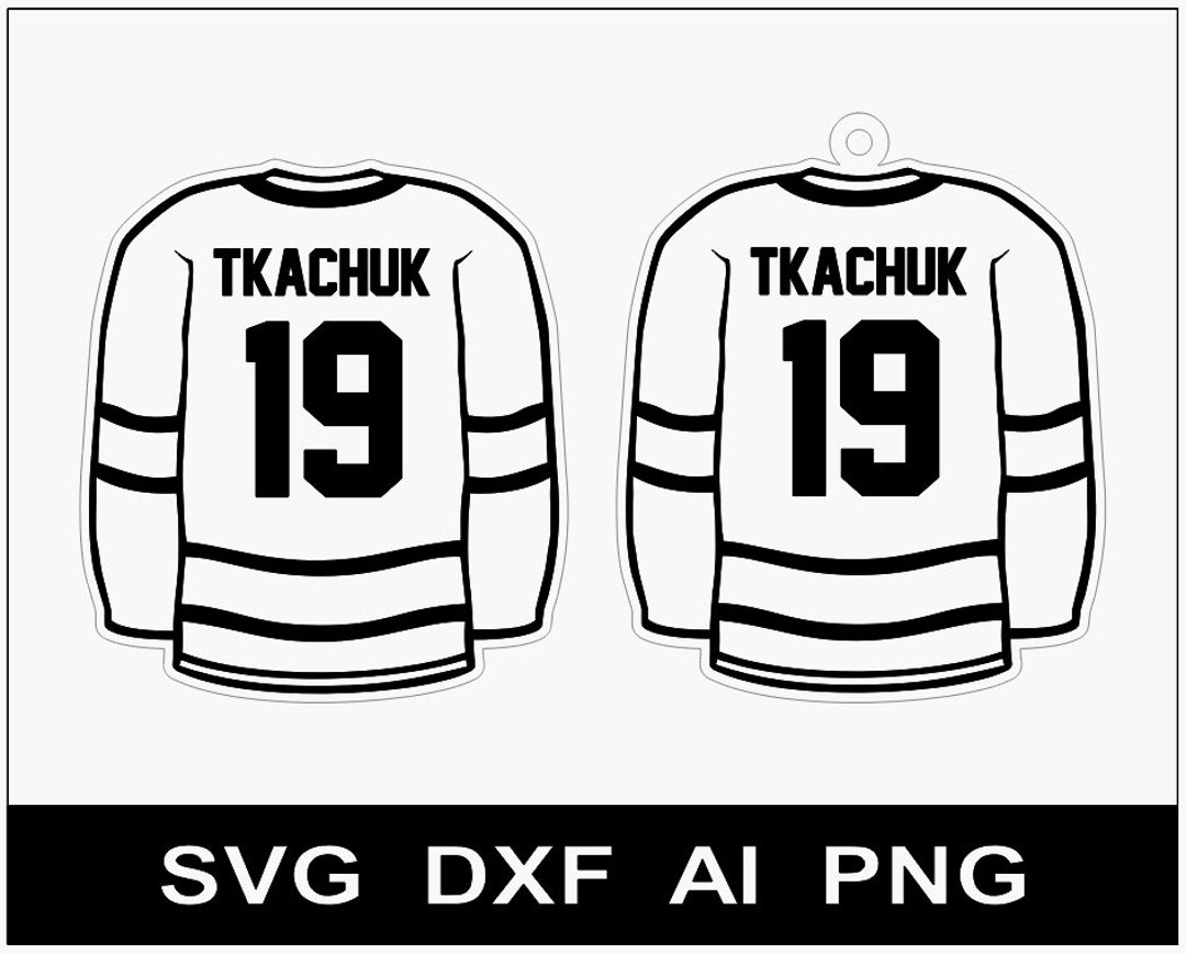 Matthew Tkachuk Jersey - Instant File Download - Vector SVG / DXF / AI ...