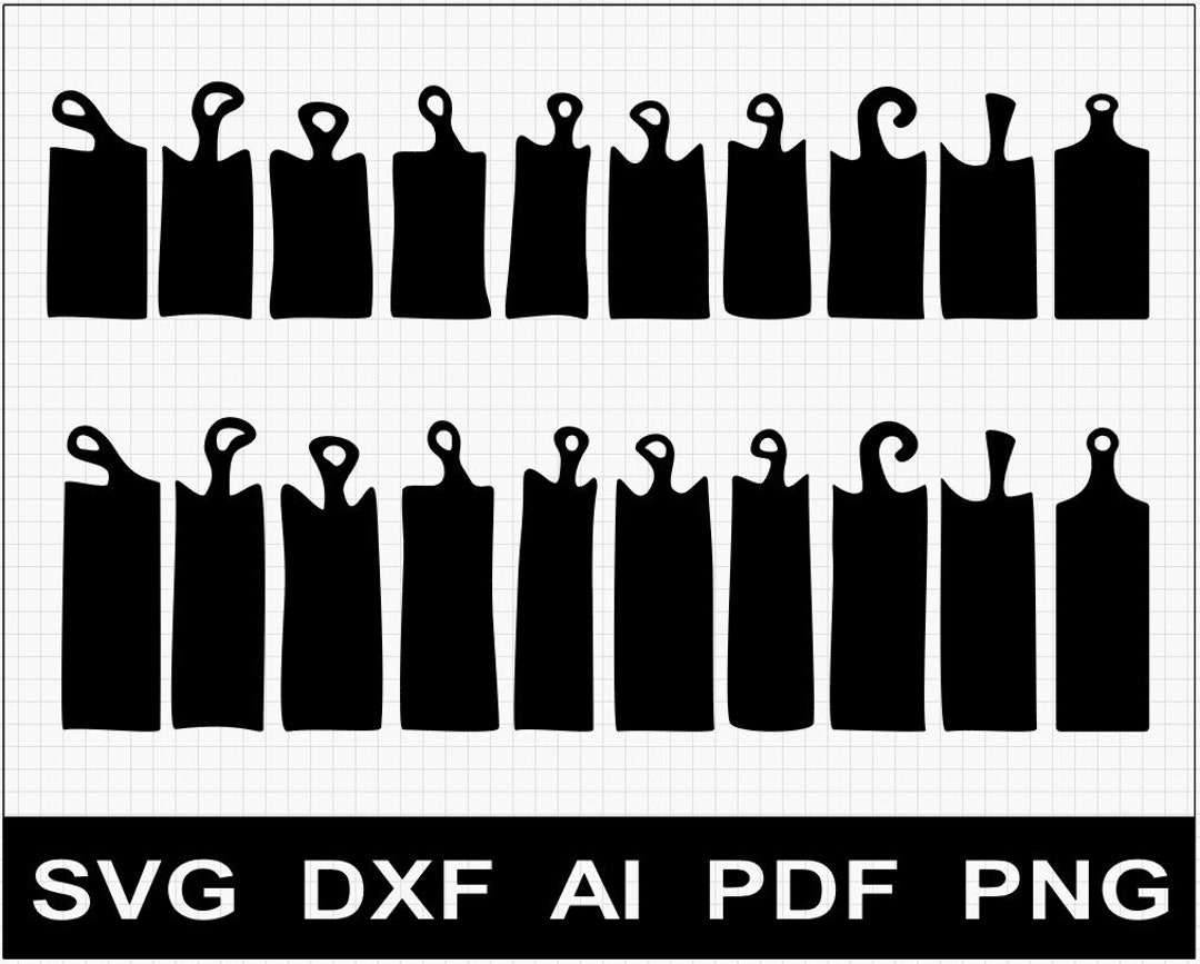 Charcuterie Board Template Set: CNC Woodworking Patterns (digital ...