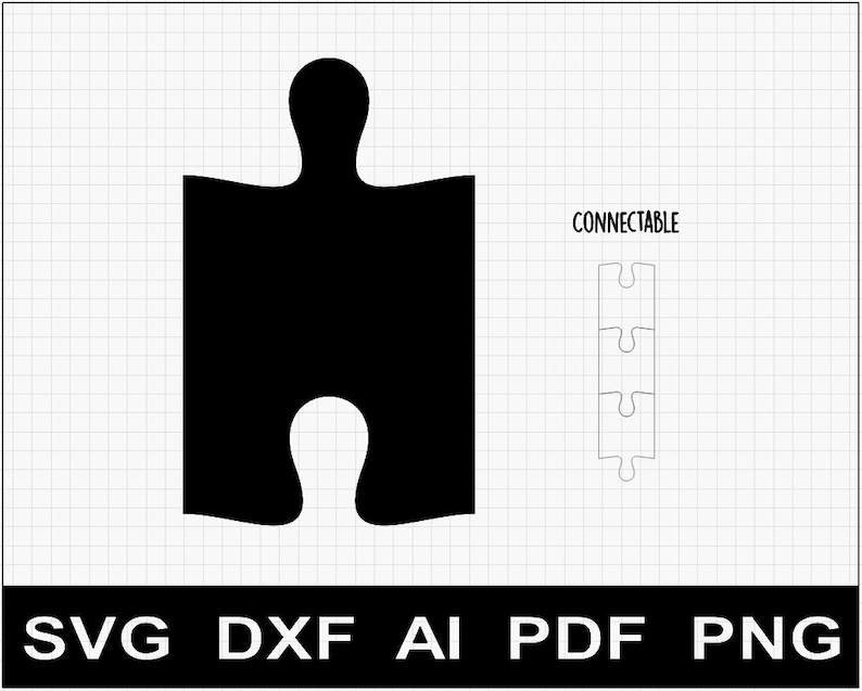 Puzzle Piece Charcuterie Board SVG Template: Connectable Woodworking ...
