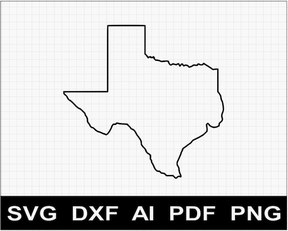 Texas State SVG Vector Image Pattern for CNC Cricut - Etsy