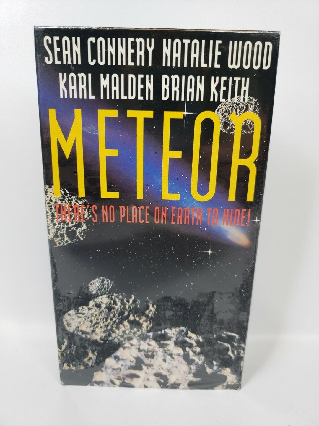 Meteor VHS 1993 Sean Connery Karl Malden Natalie Wood Cult Sci-fi ...