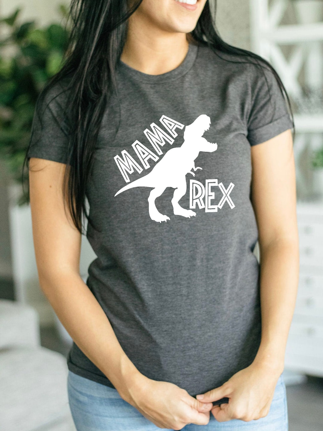 Mama Rex - Matching Family Shirts - Mom of Birthday Boy - Dinosaur ...